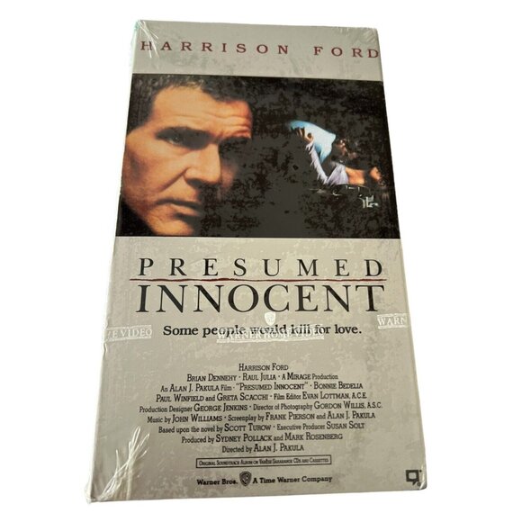 Media | Presumed Innocent Vhs 1991 Harrison Ford | Poshmark